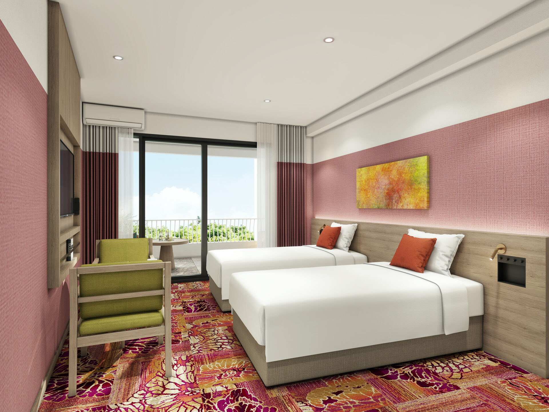 【開業記念プラン】今だけの特別料金。TWIN-LINE HOTEL YANBARU OKINAWA JAPAN 誕生＜朝食付＞｜TWIN ...